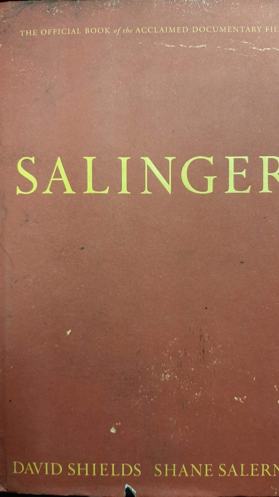 Salinger by David Shields & Shane Salerno - P Commane Bookshop
